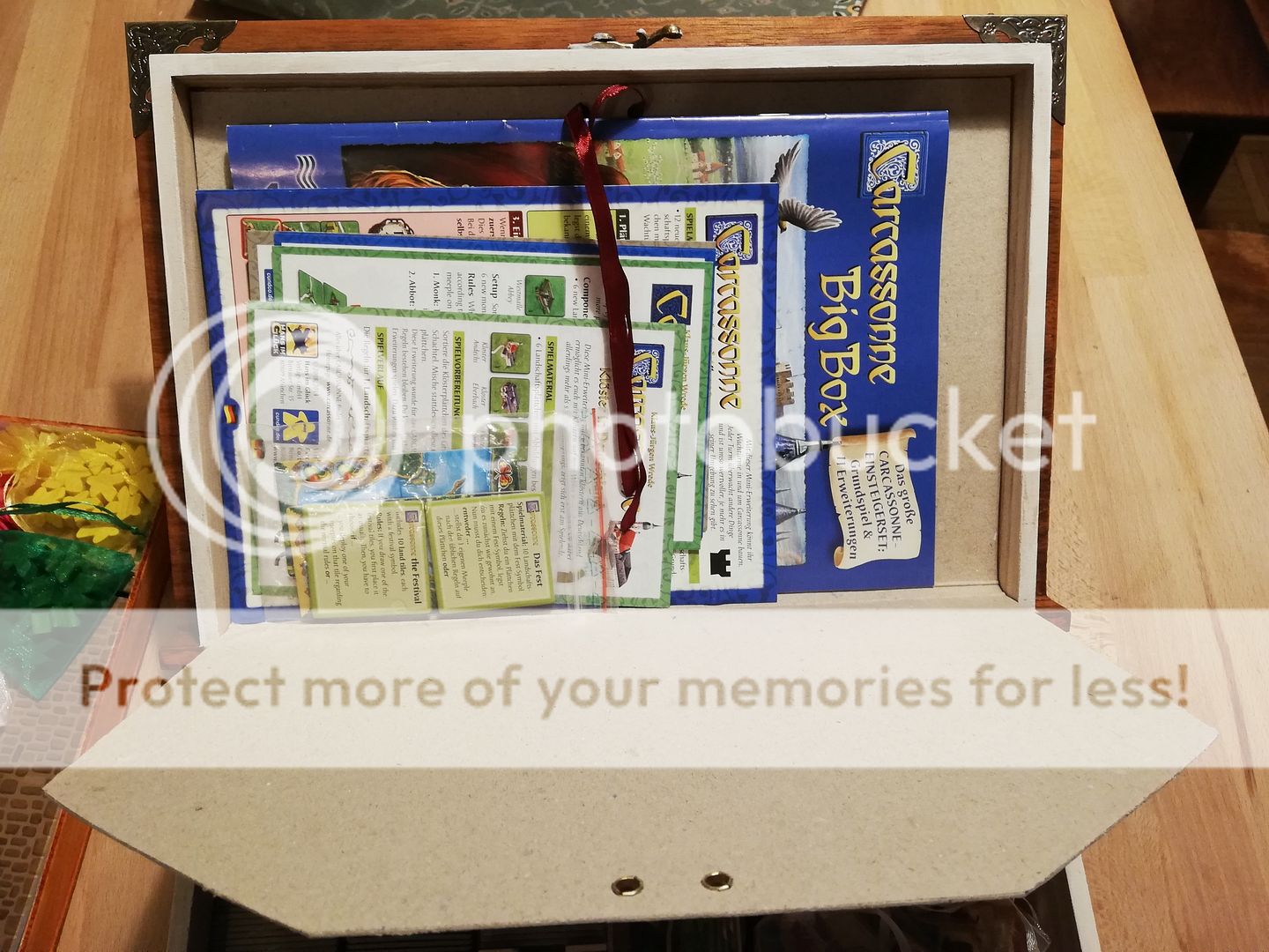 Custom Carcassonne box for the Big Box 6 and extra expansions | Carcassonne